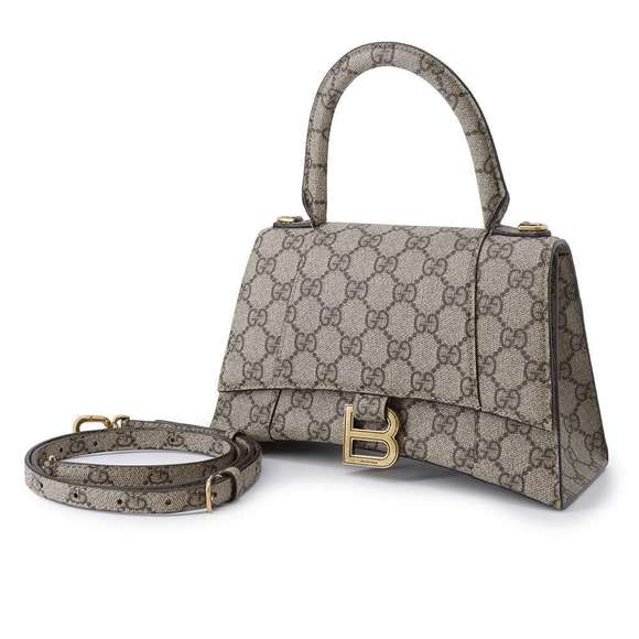Gucci | Bags | Gucci Handbag Balenciaga Collaboration Hourglass Hacker ...